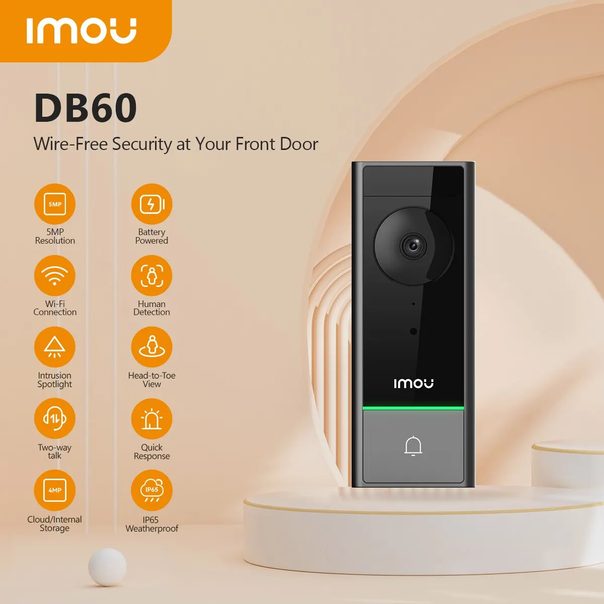 IMOU-Kit-de-timbre-de-v-deo-DB60-para-casa-inteligente-mirilla-de-v-deo ...