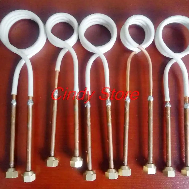 High-frequency-machine-induction-heating-coil-Water-drill-gear-turning ...