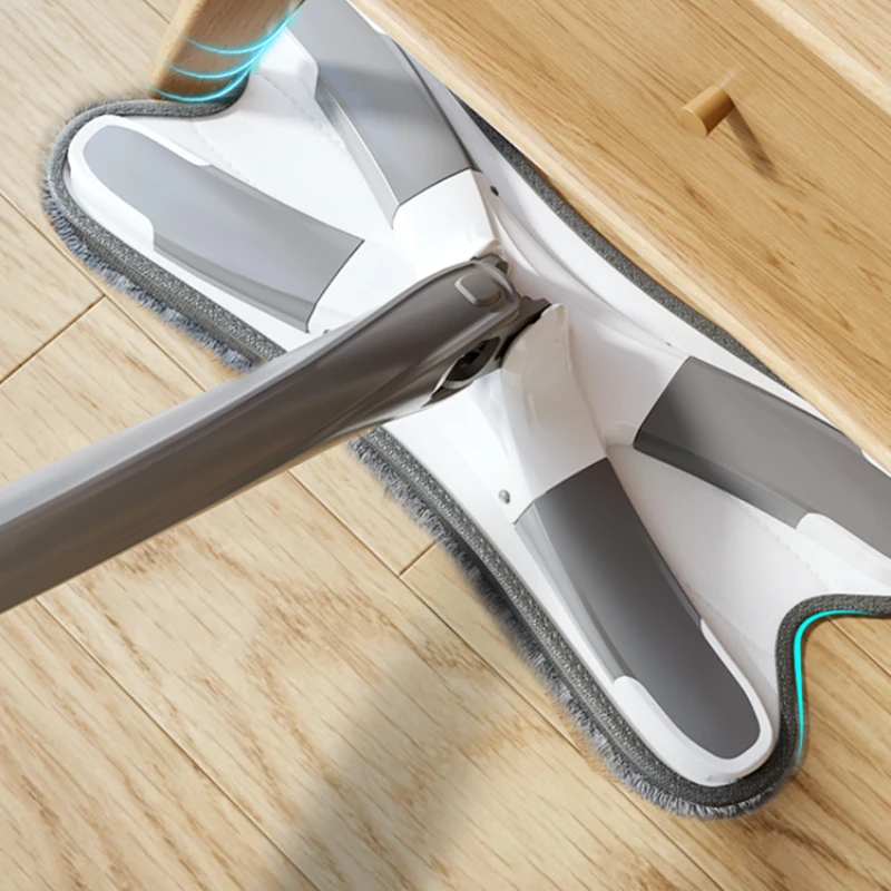 Microfiber-Bucket-Flat-Mops-Floor-Cleaning-Squeeze-Magic-Mops ...