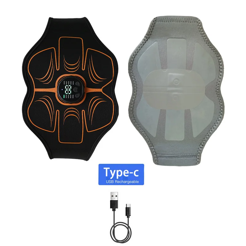 Smart-Abs-Trainer-Abdominal-Toning-Belt-Muscle-Toner-Electric-USB ...