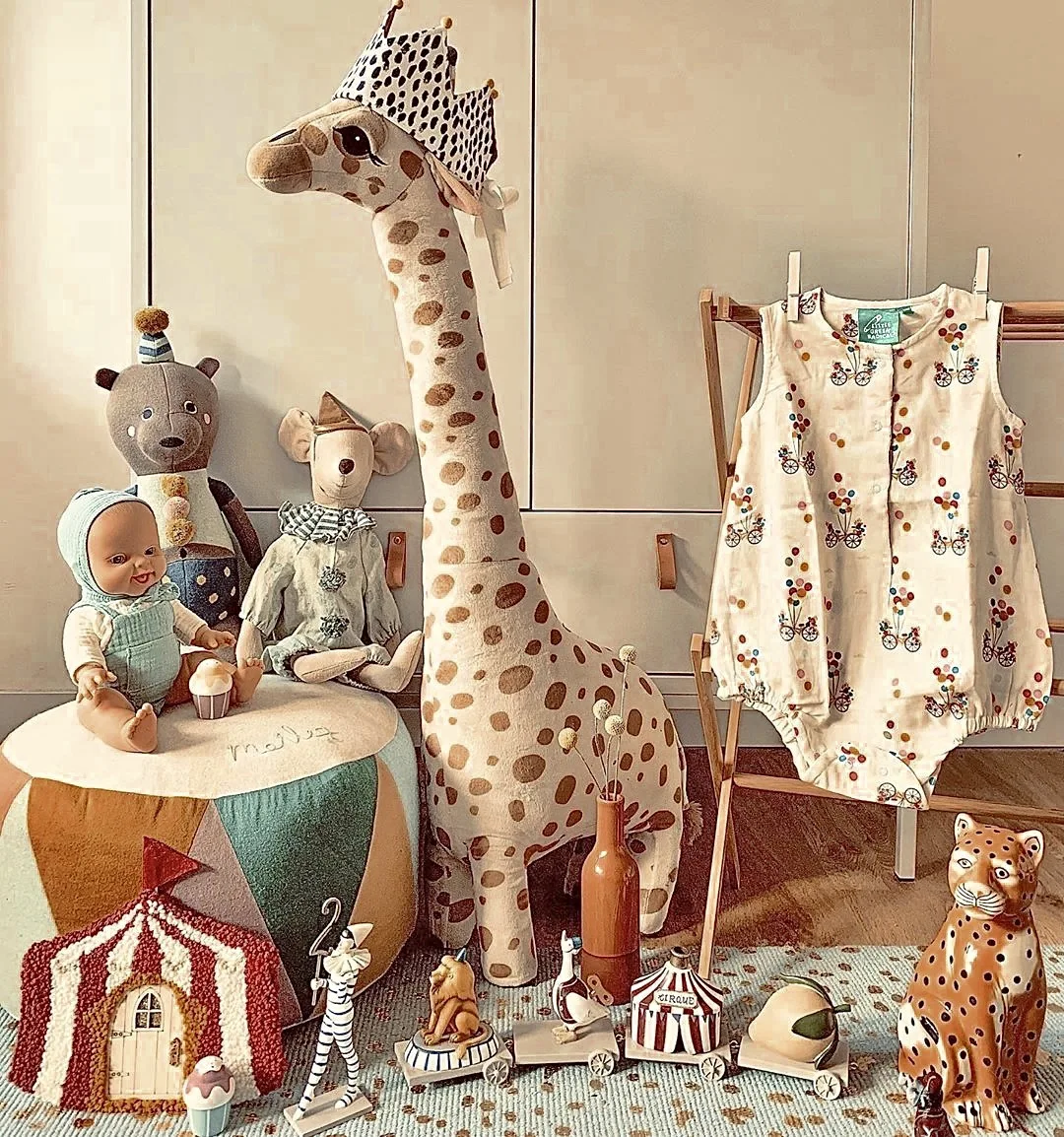Nordic-Style-Children-s-Plush-Animal-Doll-Toy-Cartoon-Giraffe-Baby ...