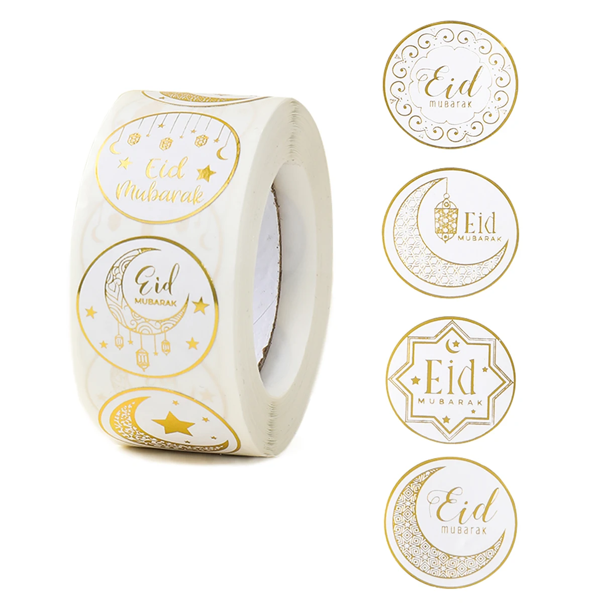 Eid-Mubarak-Roll-Stickers-Ramadan-Kareem-Geschenken-Verpakking-Zegel ...