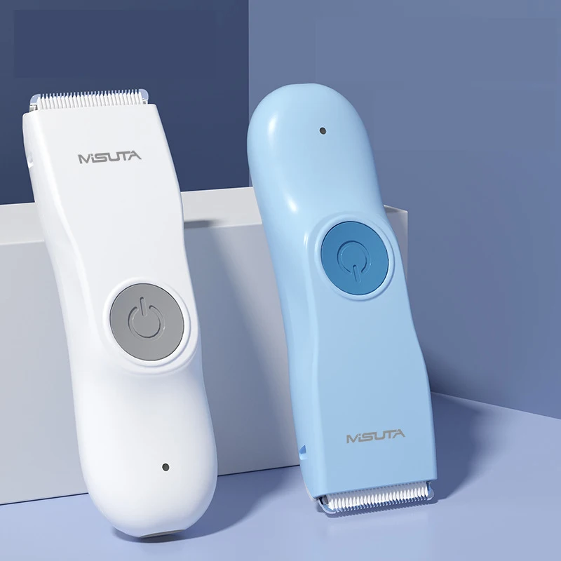 Baby-Hair-Trimmer-Light-Voice-Electric-Hair-Clipper-Waterproof-Battery ...