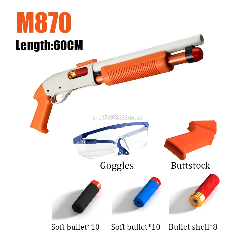 M870-Shell-Ejection-Soft-Bullet-Gun-Toy-Rifle-pneum-tico-Paintball-CS ...