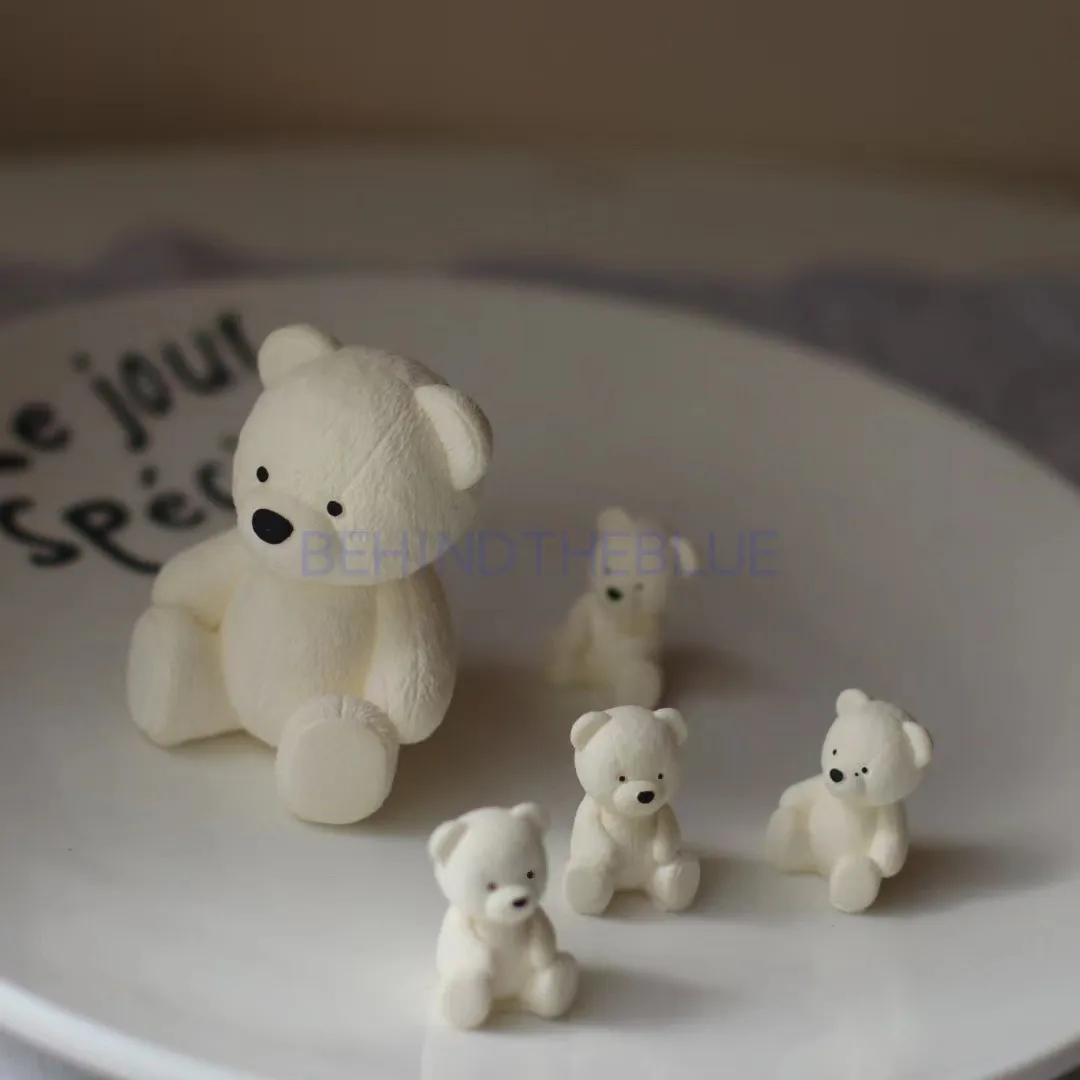 3D-Plush-Bear-Silicone-Gypsum-Aromatherapy-Mold-DIY-Animals-Christmas ...