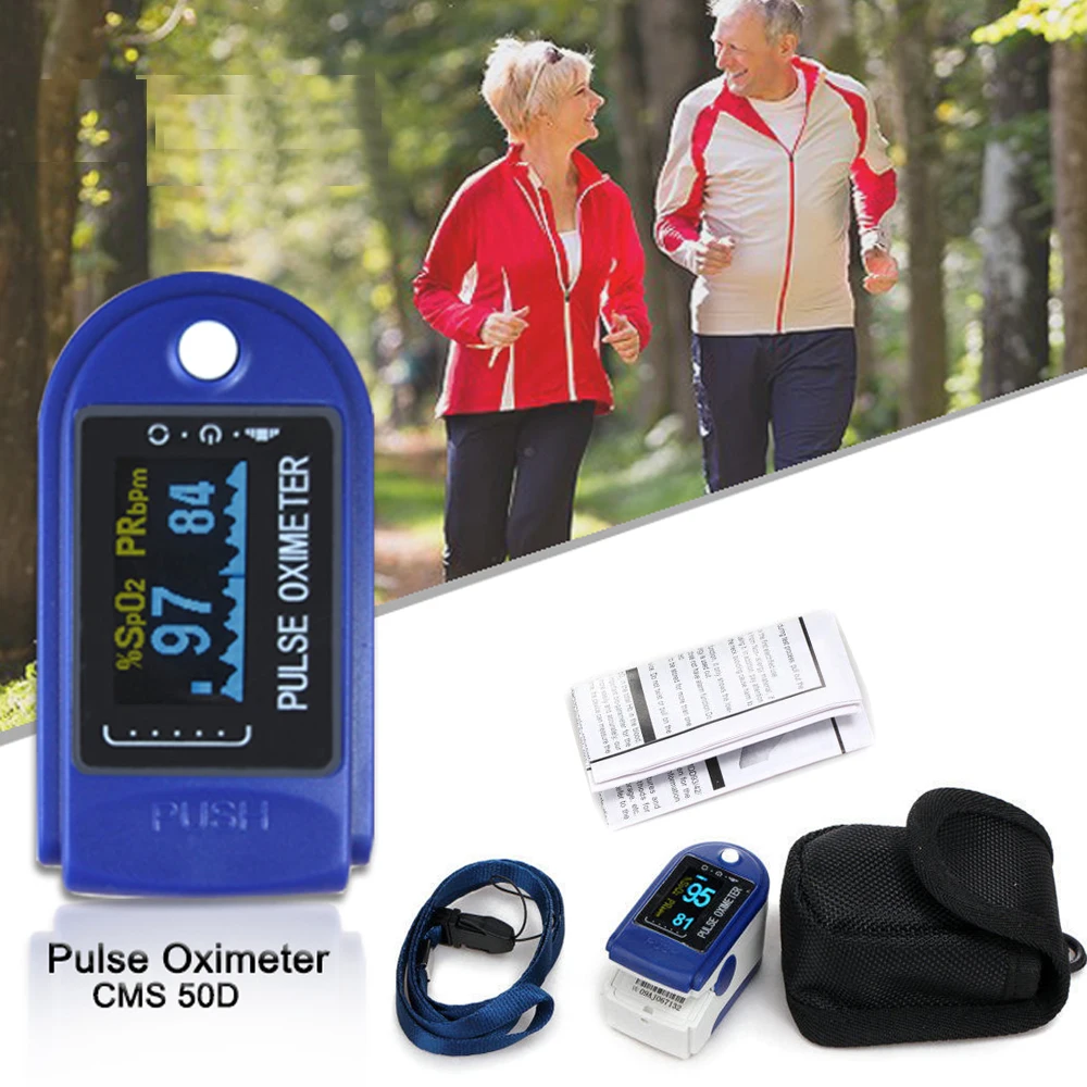 CMS50D-CONTEC-Finger-Pulse-Oximeter-Color-OLED-Display-Oxygen ...