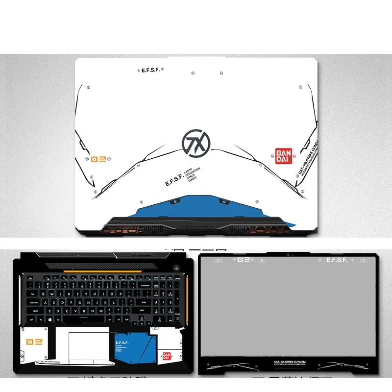 Dazzle-Special-Skin-Stickers-for-ASUS-TUF-Gaming-A15-F15-FX507ZE-FA707R ...