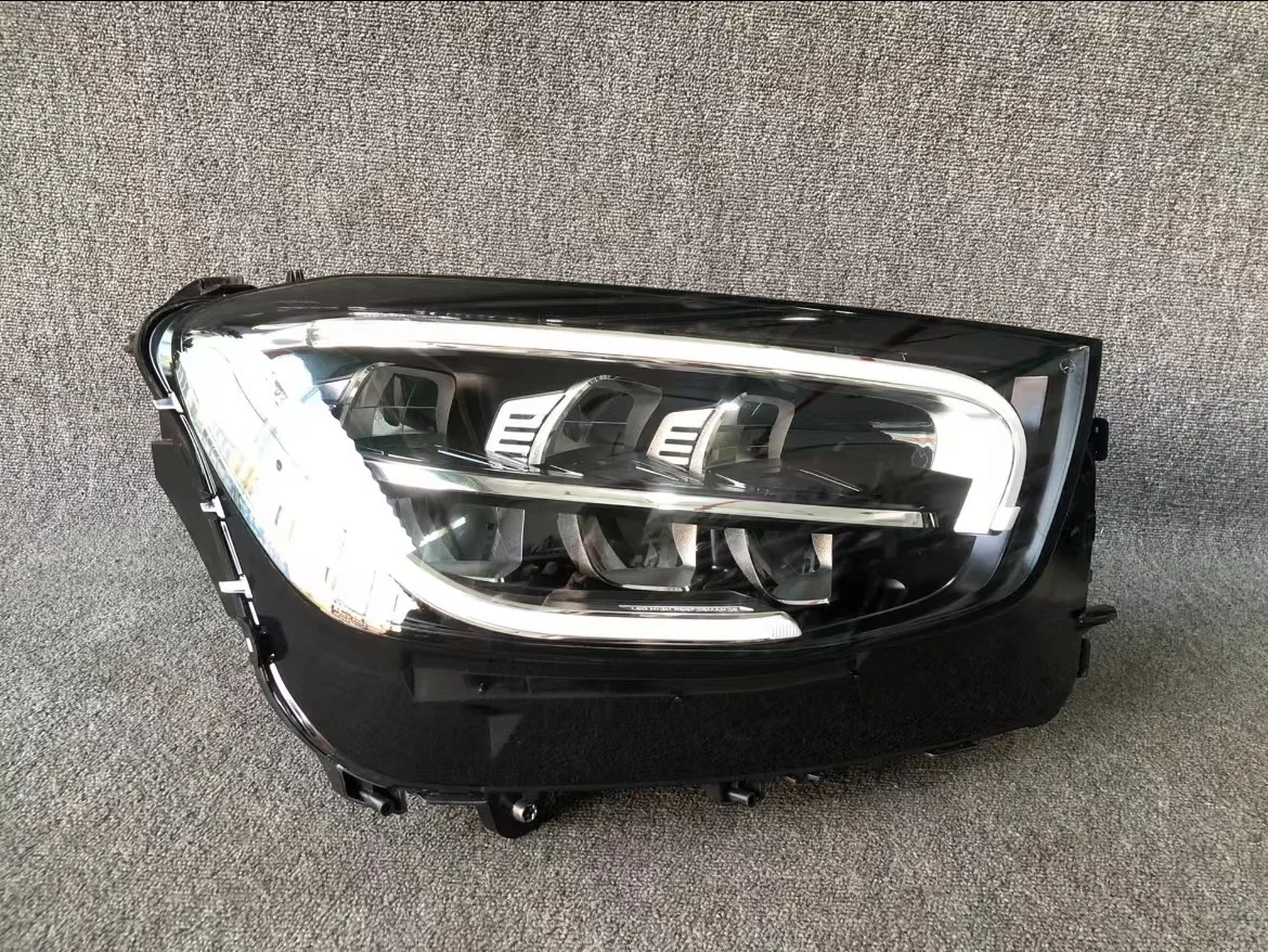 For-Mercedes-Benz-GLC-Headlight-2019-2020-W253-Full-LED-Headlamp-Upgrade-And-Modification-Front ...