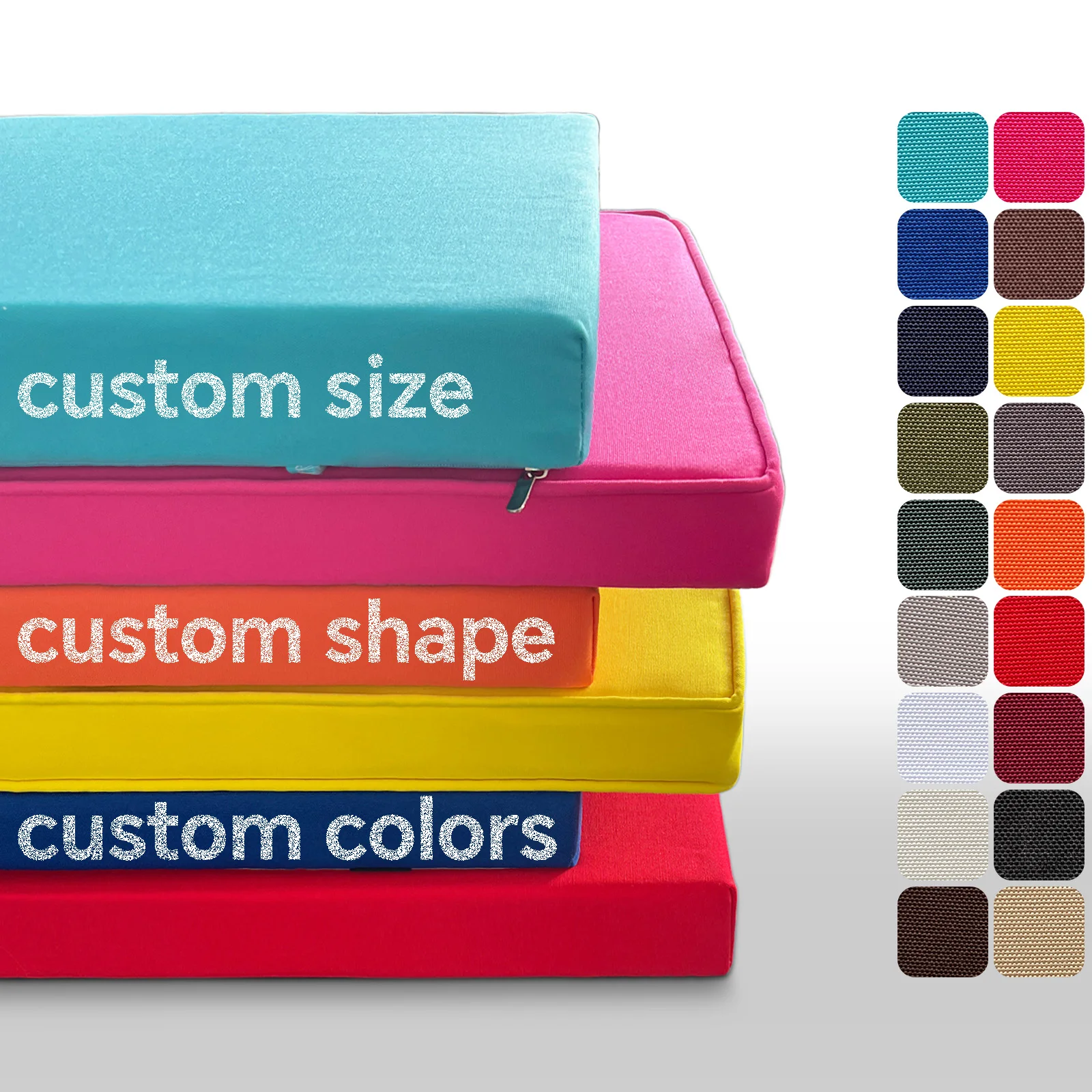 Blinhdome-Custom-Outdoor-Bench-Cushion-Garden-Waterproof-Detachable ...