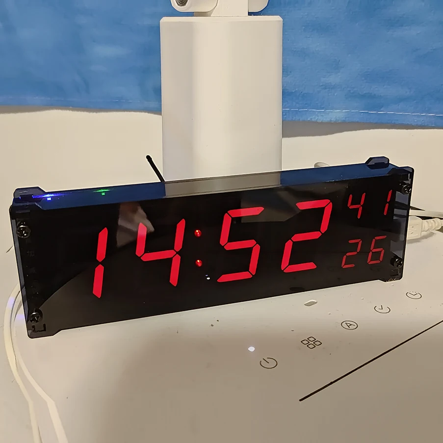 1-2-Wifi-Clock-24-Hours-Electronic-Clock-LED-Digital-TIME-Display ...