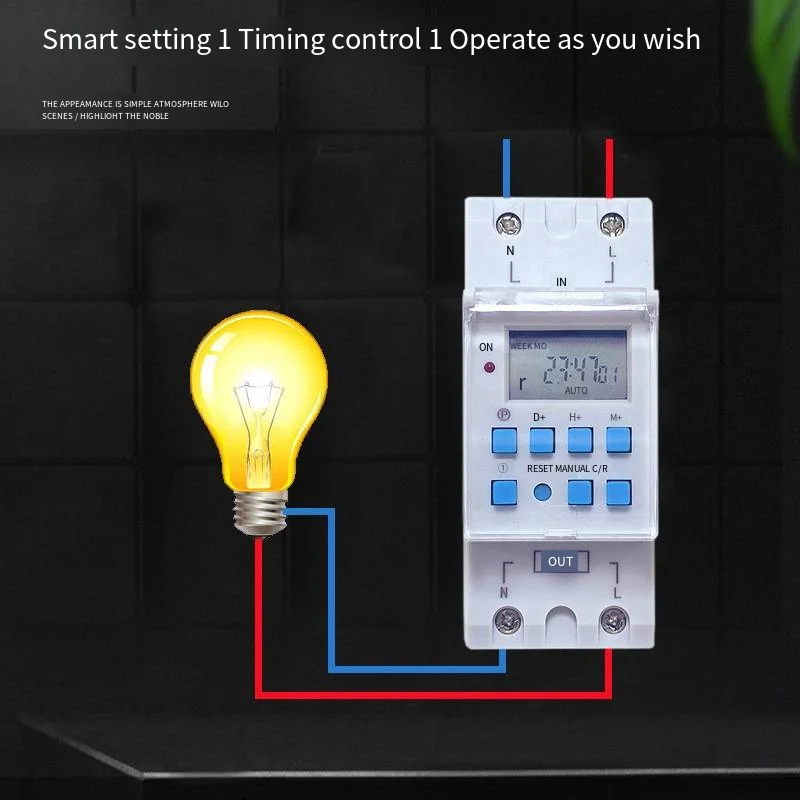 Digital-display-timer-intelligent-electronic-weekly-cycle-time-control ...