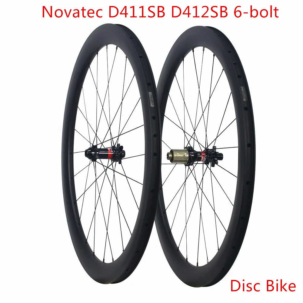 700c Rodas Wheelset Clincher Or Tubular 50x23mm Disc Road Bike Carbon ...