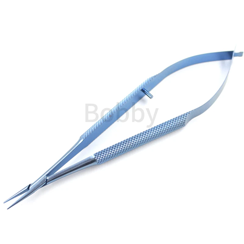 Castroviejo-Needle-Holders-Without-Lock-Straight-Curved-Tip-Tweezer ...