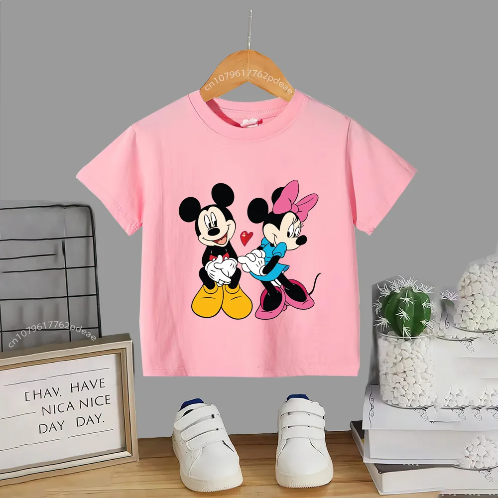 Teen-Hip-Hop-style-100-cotton-Disney-Kids-Street-playful-Mickey-Minnie ...