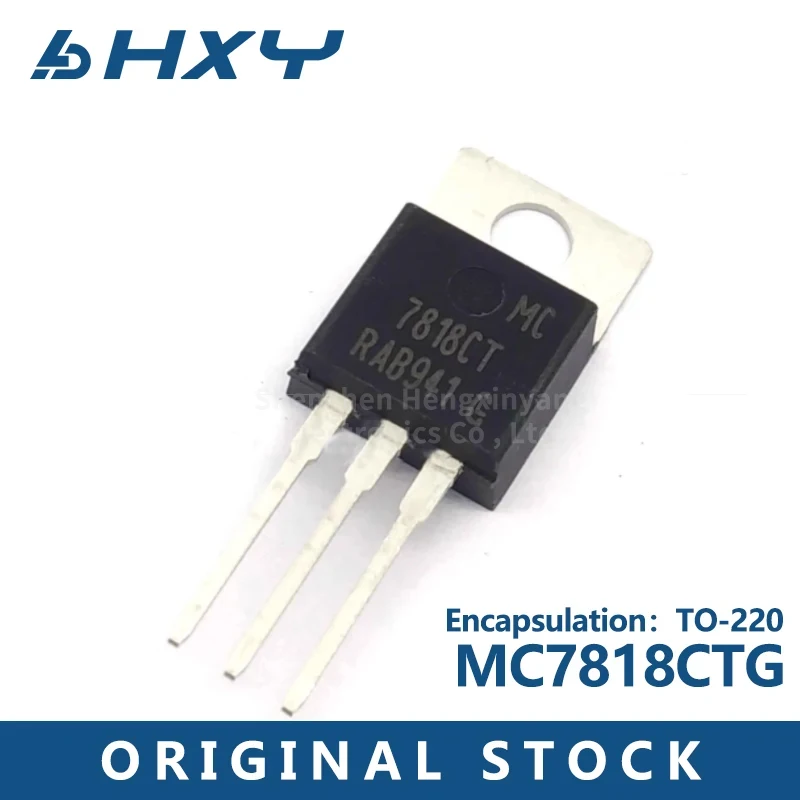 10PCS-MC7818CTG-In-line-TO220-electronic-components-7818CT-LDO-linear ...