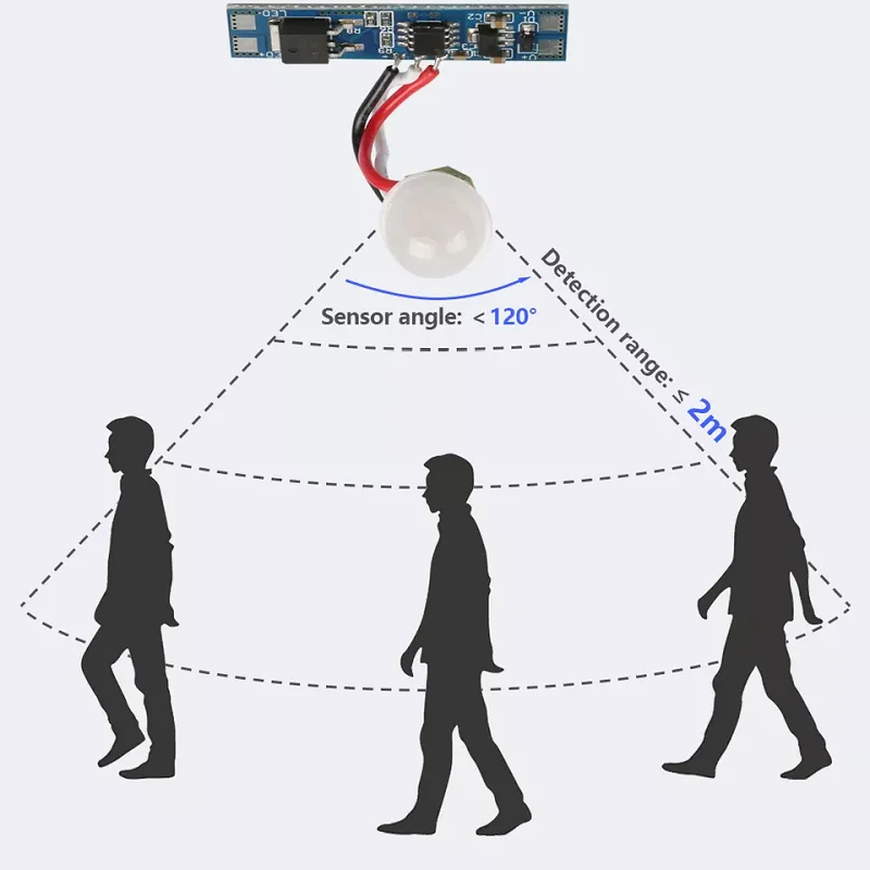 PIR-Human-Body-Induction-Control-Sensor-DC-12V-24V-8A-Switch-Module ...