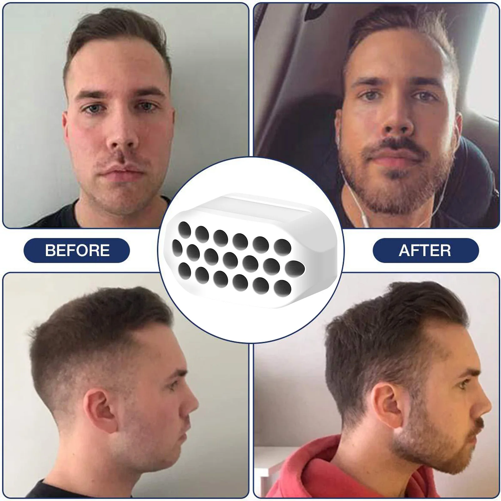 Buy Newest 4th Generation Jaw Exerciser Ball Food Grade Silicone ...