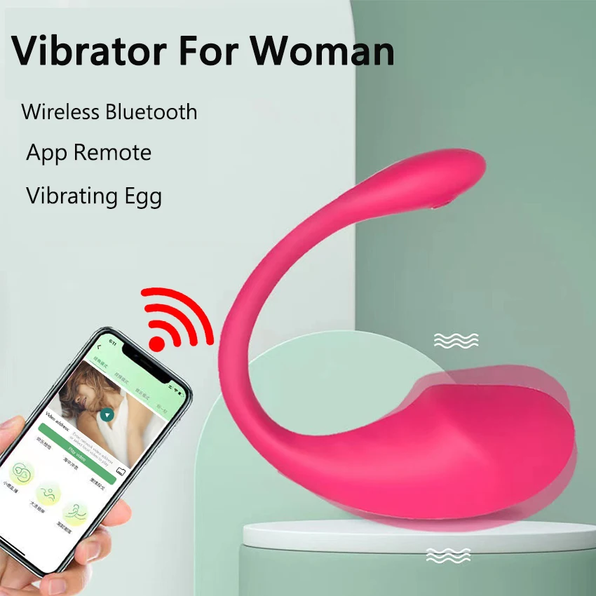Vibrator-Toys-For-Women-Dildo-Vagina-Masturbator-Stimulator-App-Remote-Wireless-Bluetooth ...