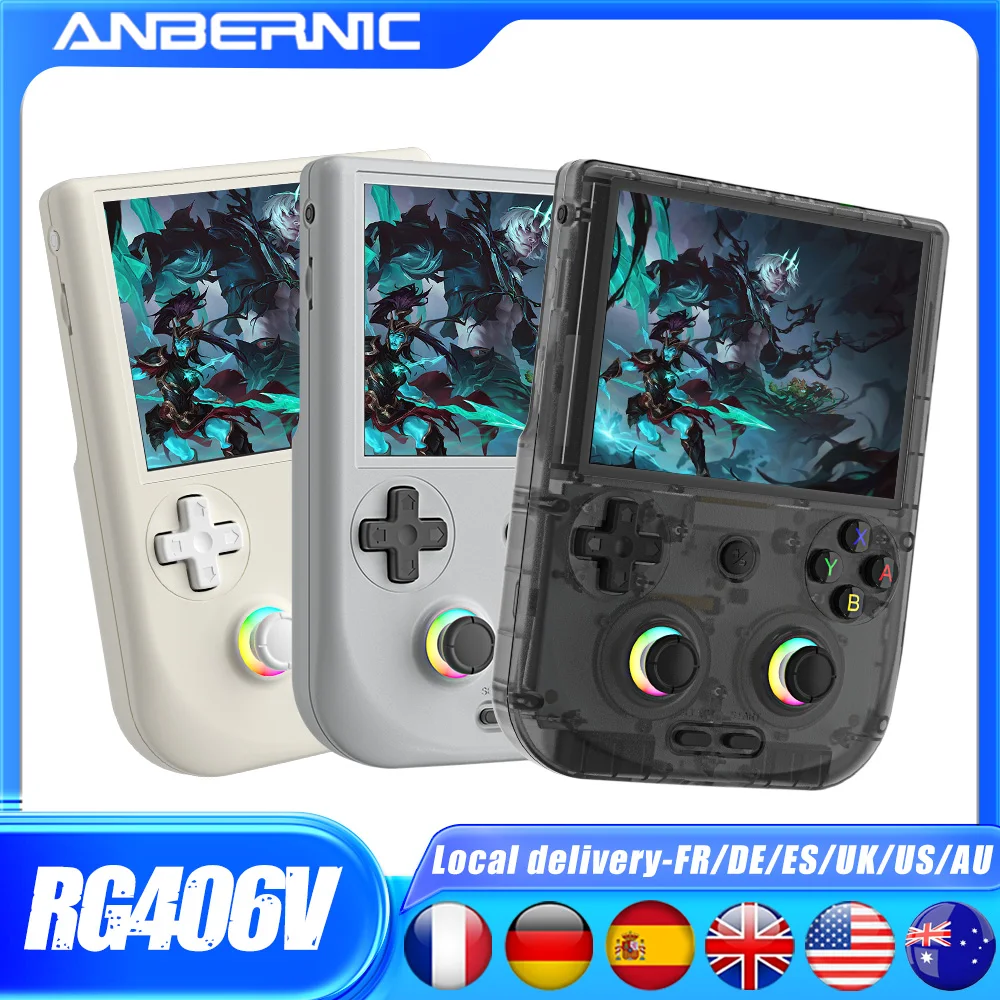 ANBERNIC RG406V Handheld Game Console RG 406V 4-inch IPS Multi-touch ...