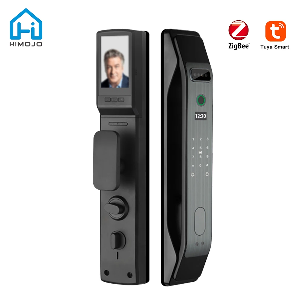 3D-Eletronic-Zigbee-Door-Lock-Face-Recognition-Tuya-Biometric ...