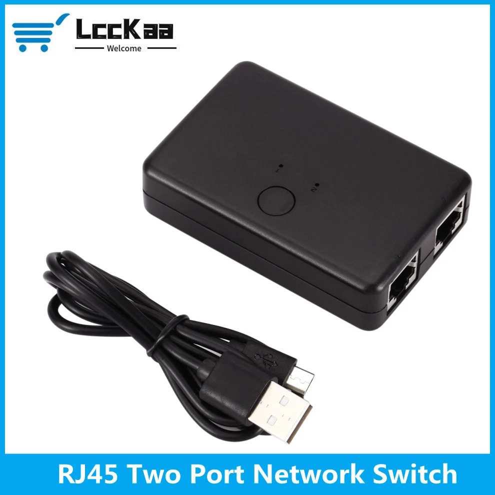 Lcckaa 2 In 1 Out/1 In 2 Out Internal External Network Switcher ...