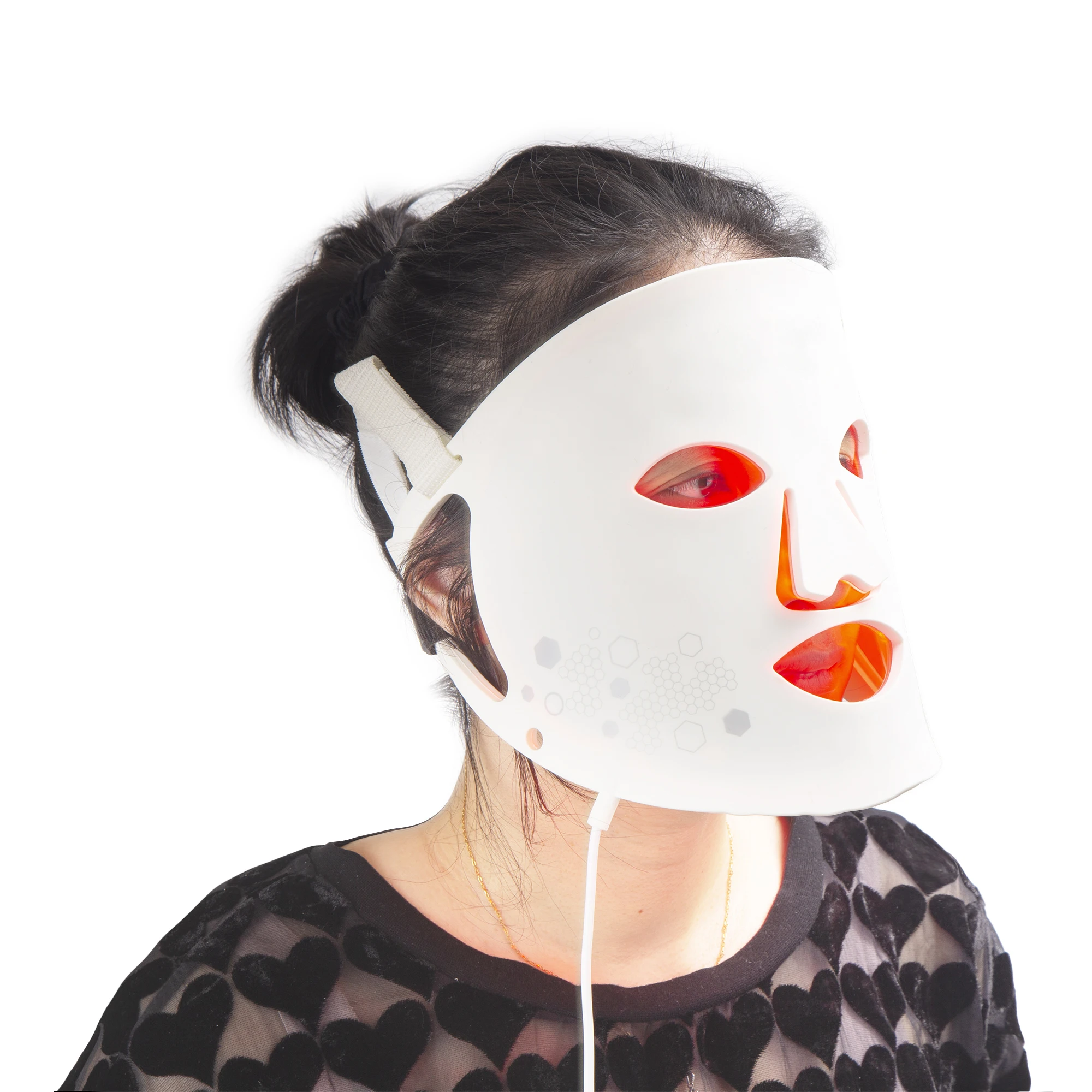 Saidi-Silicone-LED-Therapy-Skin-Care-Led-Light-Face-Mask-Photon-Facial ...