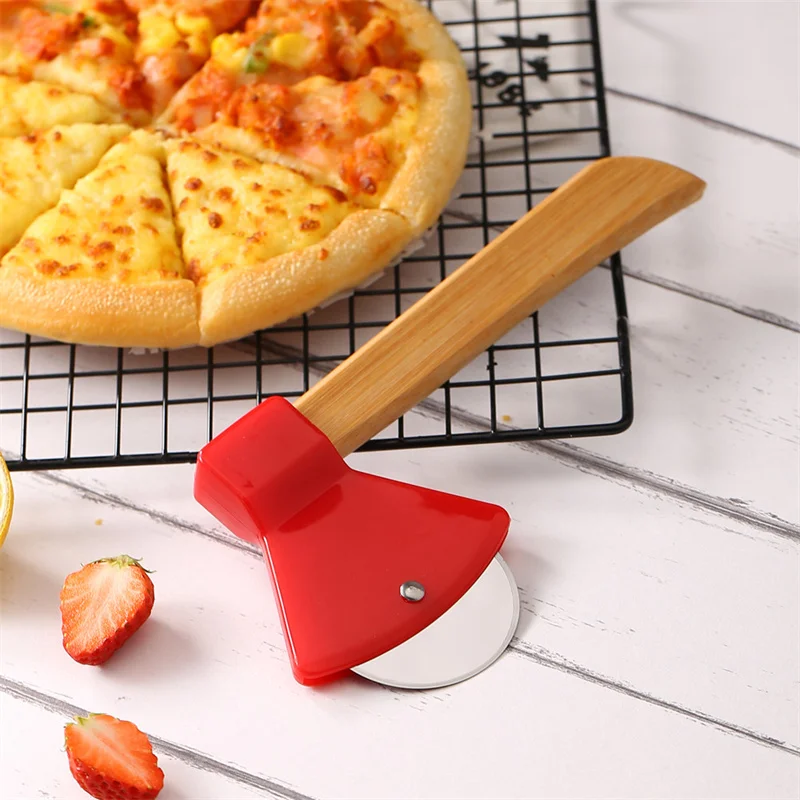 1Pcs-Pizza-Cutter-Wheel-Axe-Shaped-Stainless-Steel-Pizza-Knife-With ...