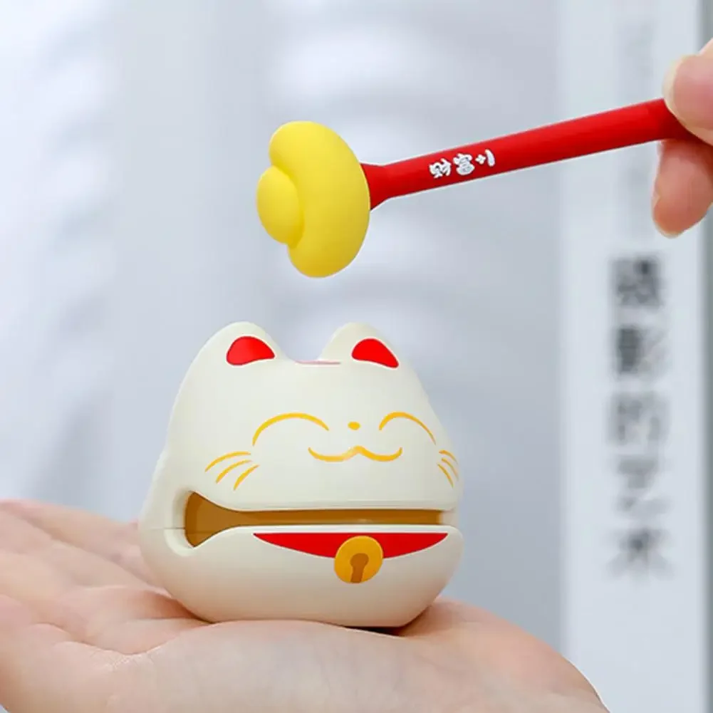 Mokugyo-tambor-de-bloque-Zen-gato-de-la-suerte-pez-de-madera-adorno-de ...