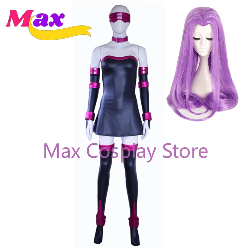 Max New Rider Cosplay Costume Medusa Cosplay Halloween Adult Costumes ...