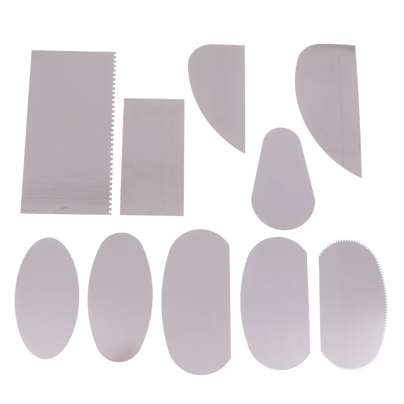 10Pcs/Set Baking Clay Tool Clay Sculpture Pottery Molding Stainless ...