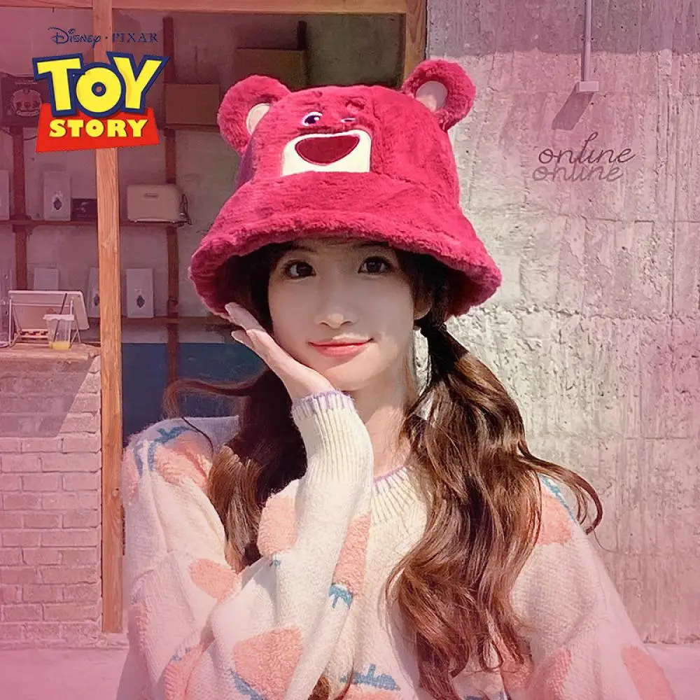 Disney-Anime-Lotso-Plush-Hat-Cartoon-Winter-Keep-Warm-Cute-Basin-Hat ...