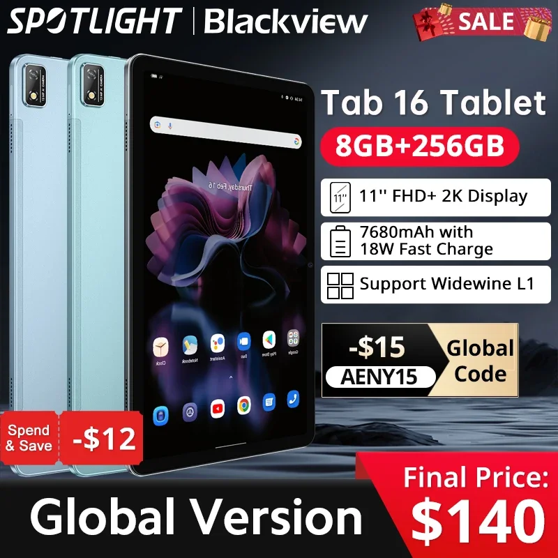 Blackview-Tablette-Android-Tab-16-8-Go-256-Go-11-2k-FHD-Display ...