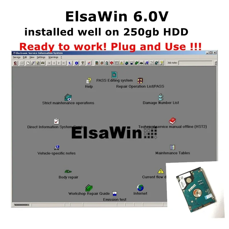 Auto-Repair-Software-ELSAWIN-6-0-Newest-for-Audi-for-VW-Auto-Repair ...