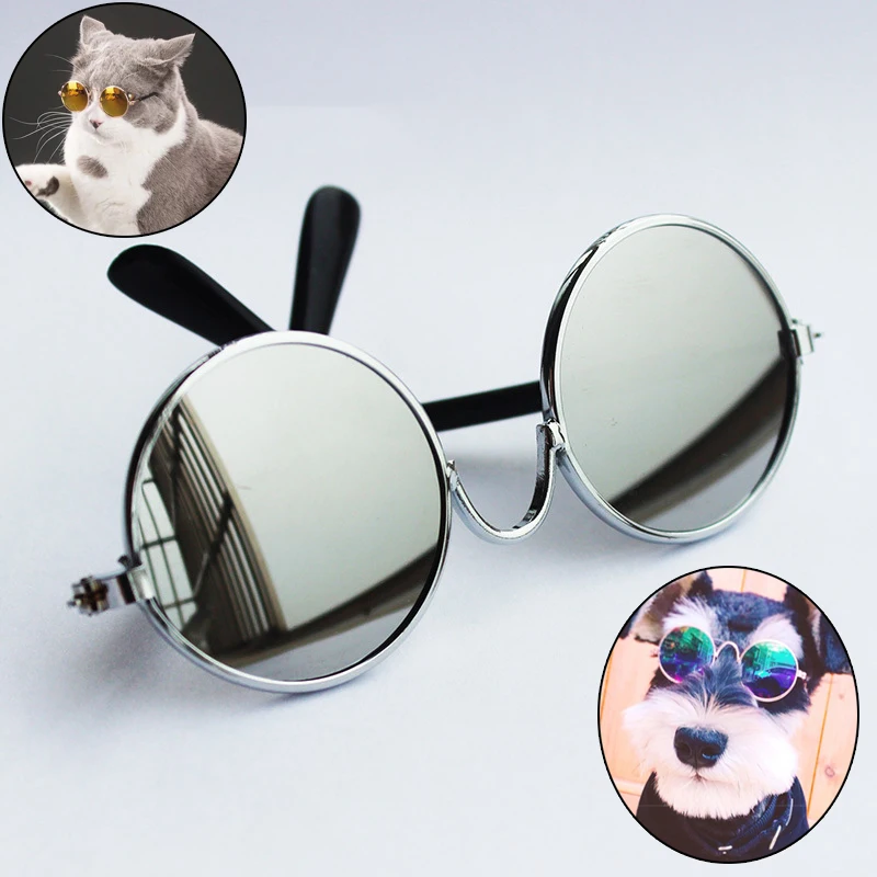 Cat Puppy Sunglasses Pet Accessories Cute Mini Glasses for Small Dogs ...