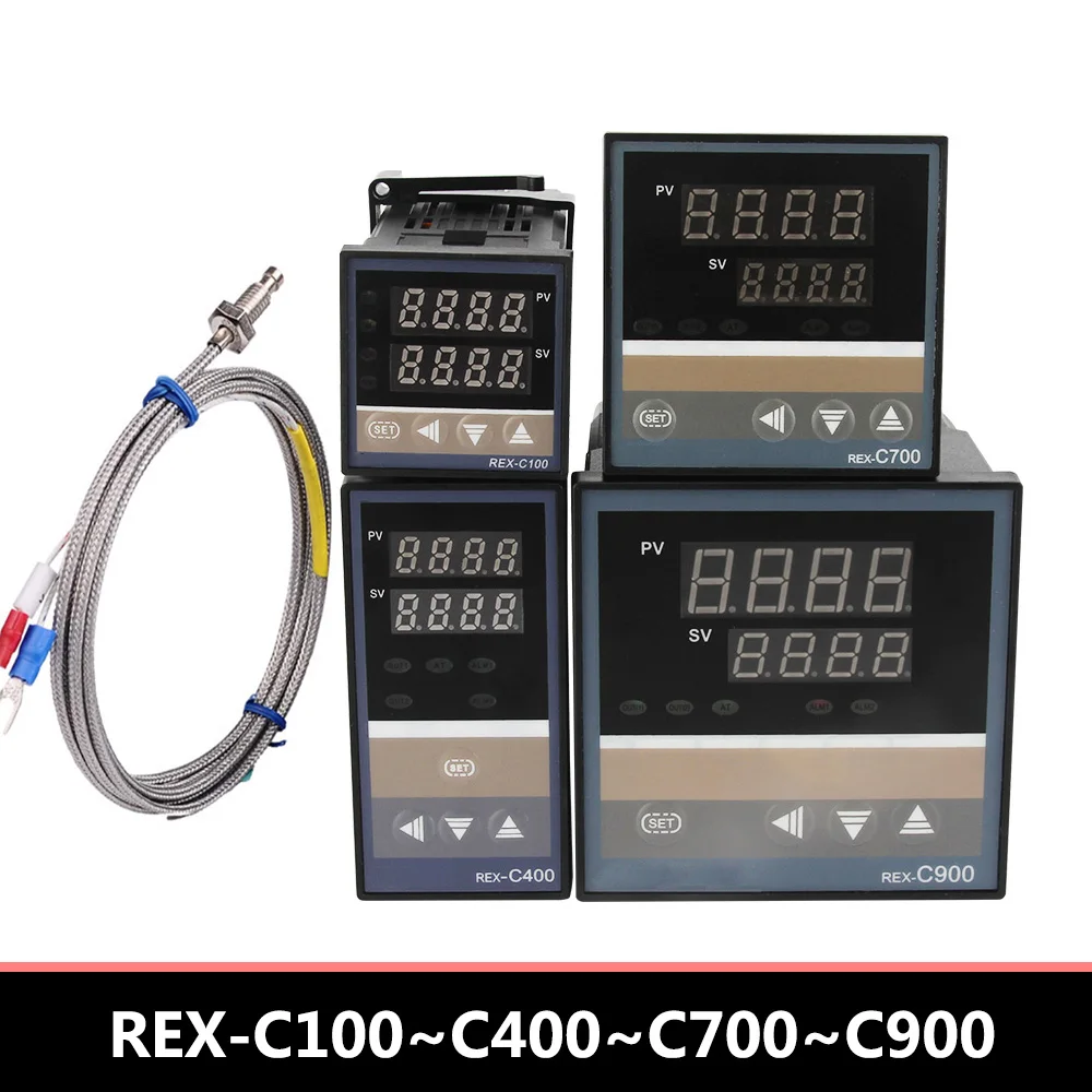 Controlador-de-temperatura-Industrial-inteligente-Digital-PID-RKC-rel-de-240V-termostato-de-REX ...