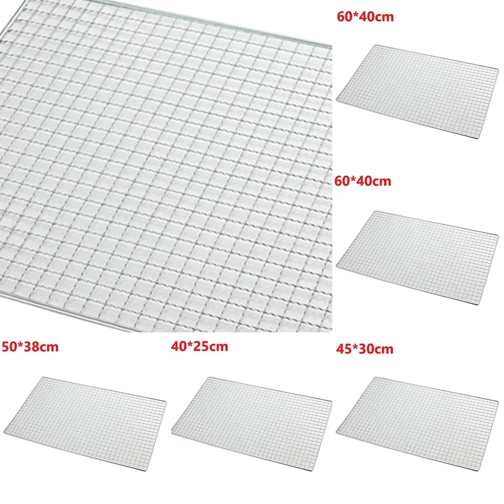 BBQ-Grate-Mesh-Net-Grid-Grid-Rack-para-Grill-Japon-s-e-Coreano-Esteiras ...