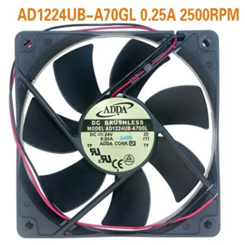 AD1224HB-A70GL /AD1212HB-A70GL/AD1224UB-A70GL ADDA 24V/12V 12CM 12025 ...