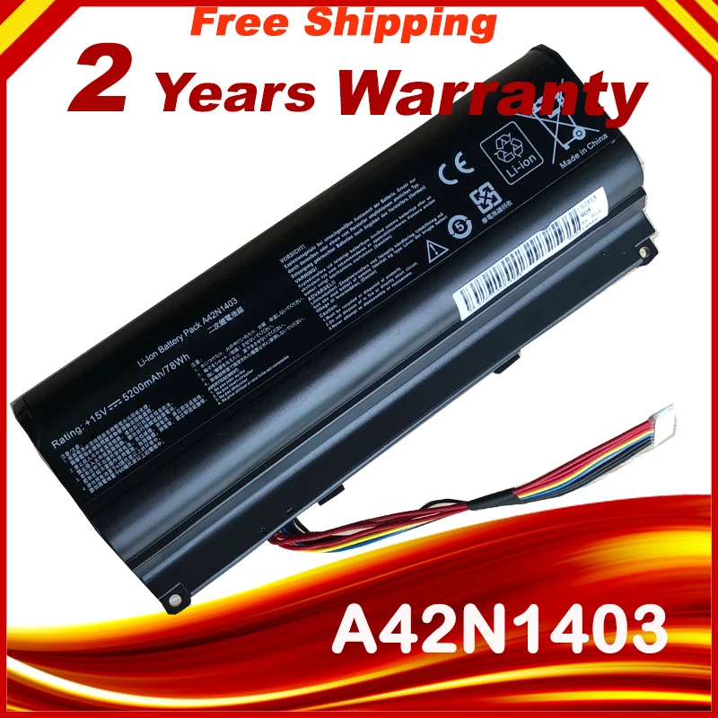 A42n1403 Battery For Asus G751 G751jm G751jt G751jt-ch71 G751j-bhi7t25 ...