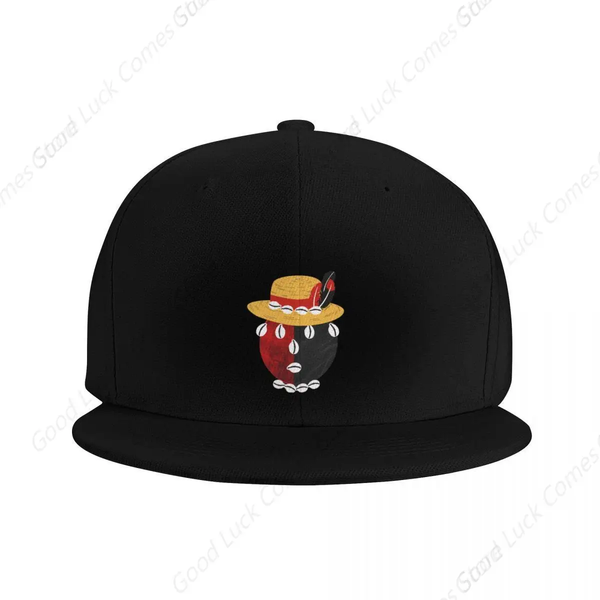 Elegua Head Baseball Cap Beach Bag Wild Ball Hat Fashionable Women'S ...
