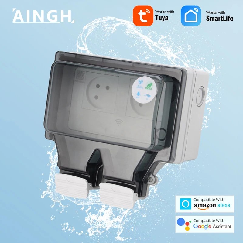 Aingh-Smart-Socket-Israeli-Wifi-Bathroom-Outlet-Waterproof-Outdoor-Plug ...