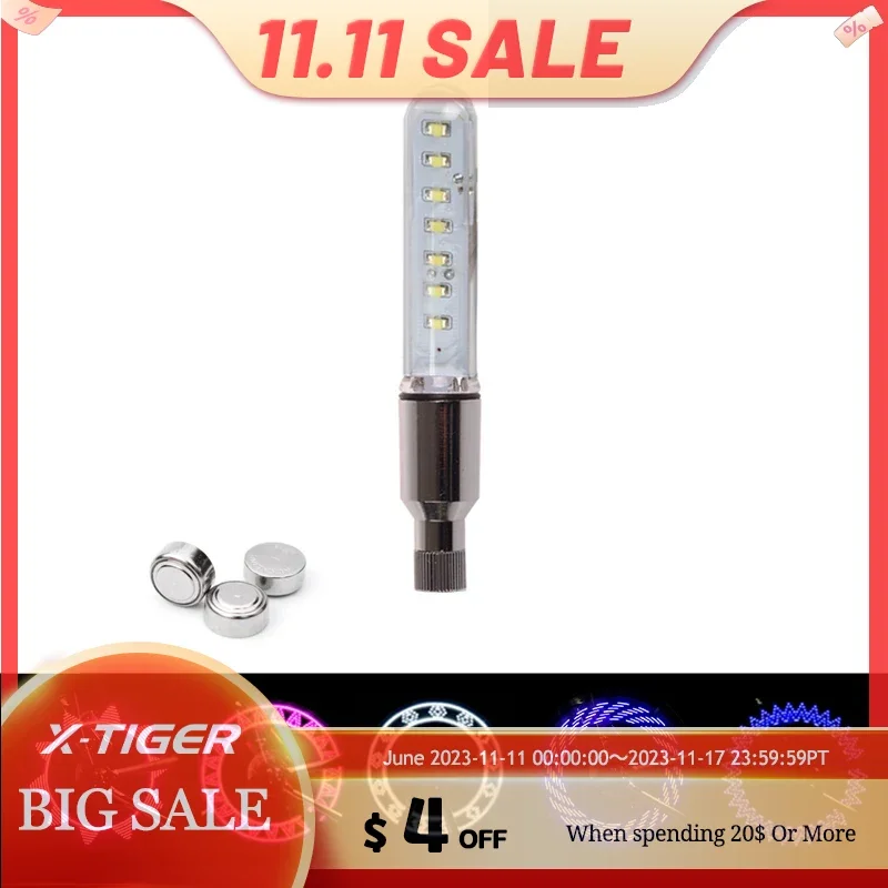 X-TIGER-de-luces-LED-de-colores-para-rueda-de-bicicleta-luces-de-Flash ...