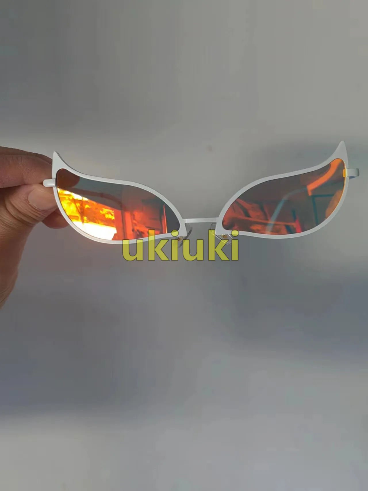 Una-pieza-donquijote-Doflamingo-gafas-Cosplay-gafas-de-sol-accesorios ...
