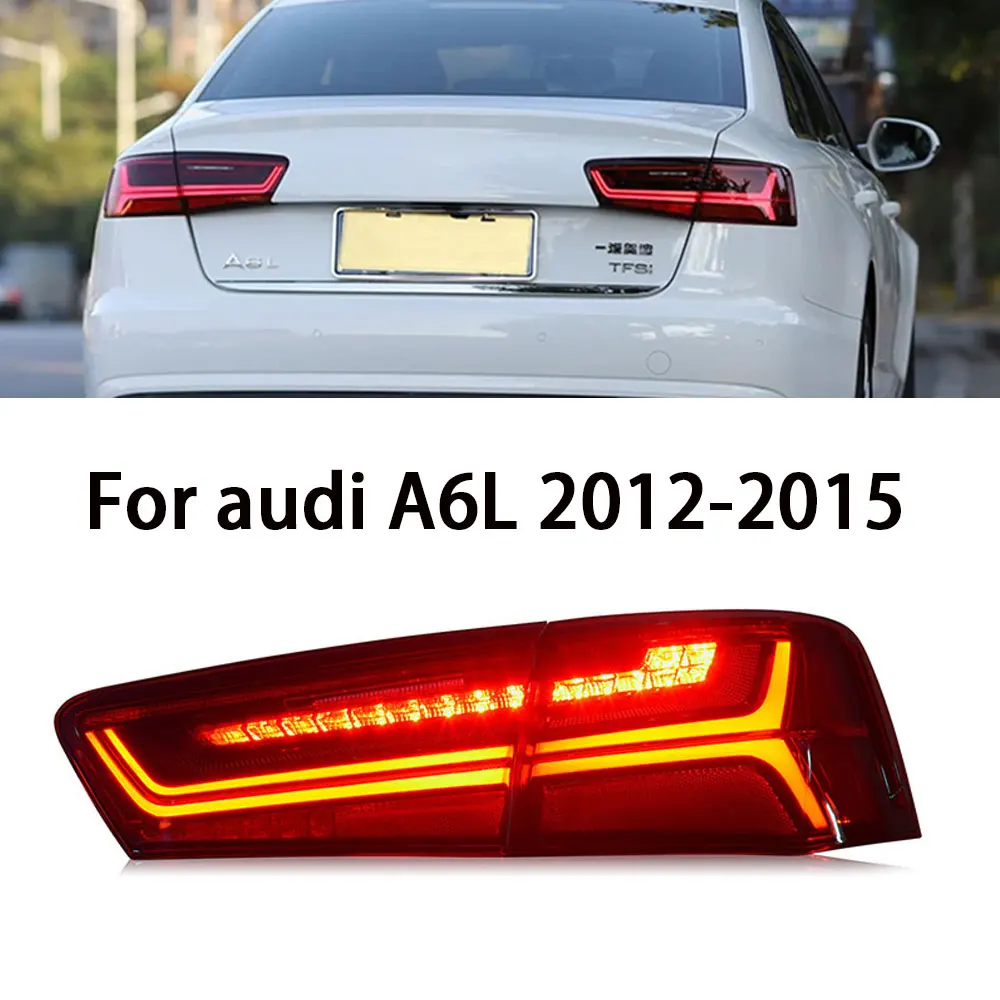 Car-Rear-Lights-For-Audi-A6-2012-2013-2014-2015-A6L-C7-Led-Tail-Lights ...