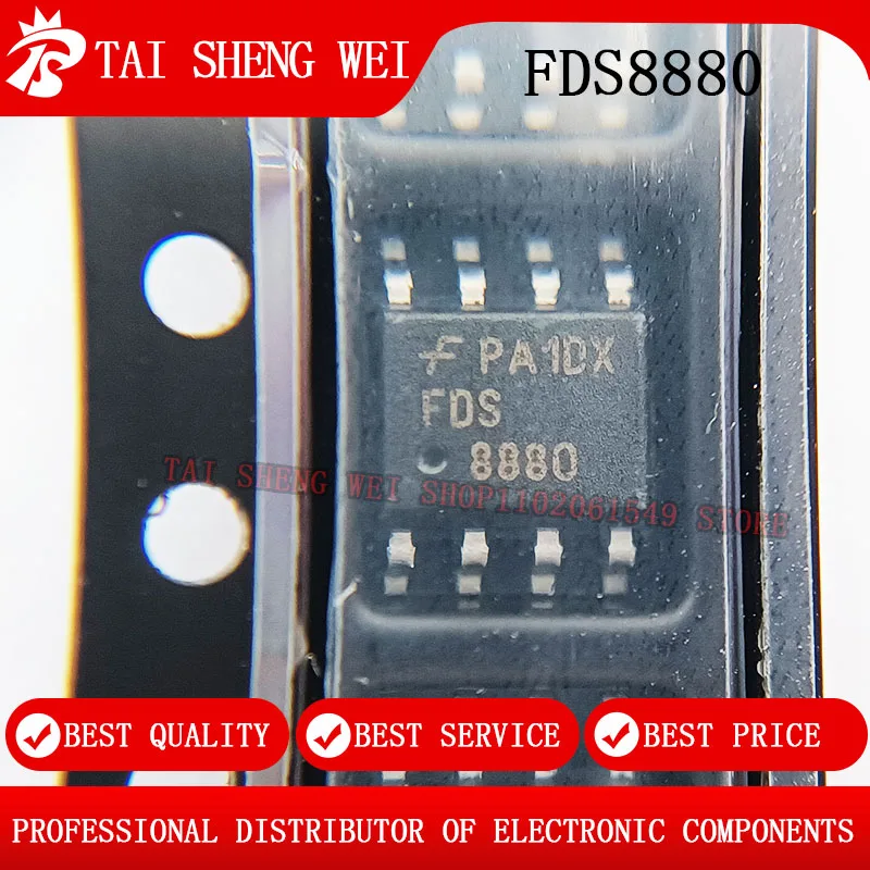10pcs FDS8880 FDS9926A FDS9945 FDS9435 FDS8958 FDS8878 FDS8813 FDS6984 ...