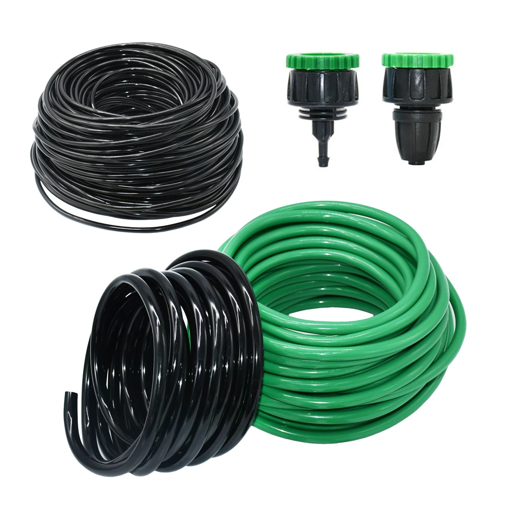 2m-50m 4/7mm 8/11 9/12mm Garden Watering PVC Pipe Micro Irrigation ...