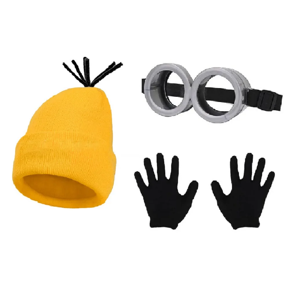 Little-Yellow-Man-Cosplay-Costume-Men-Steampunk-Goggles-Decorative ...