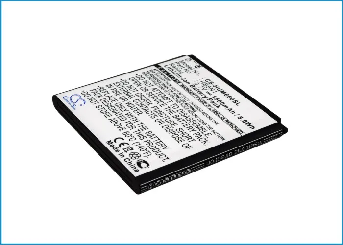 CS 1500mAh/5.55Wh batería para T Mobile myTouch... myTouch Q U8730 ...