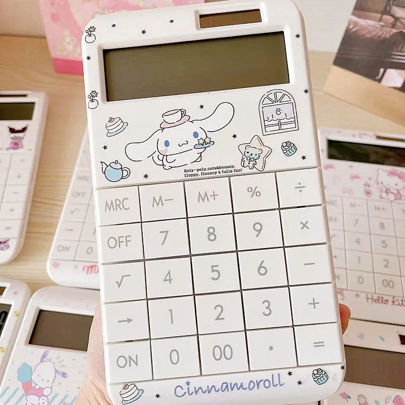 Sanrio-Cute-Cinnamoroll-Hello-Kitty-Calculator-Cartoon-My-Melody ...
