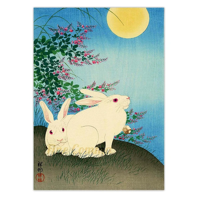 Japanese Rabbit Print