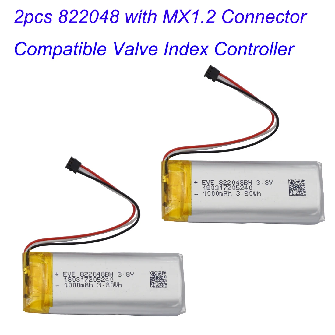 2pcs-3-8V-1000mAh-3-8Wh-822048-JST-MX1-2-plug-NTC-Thermistor ...